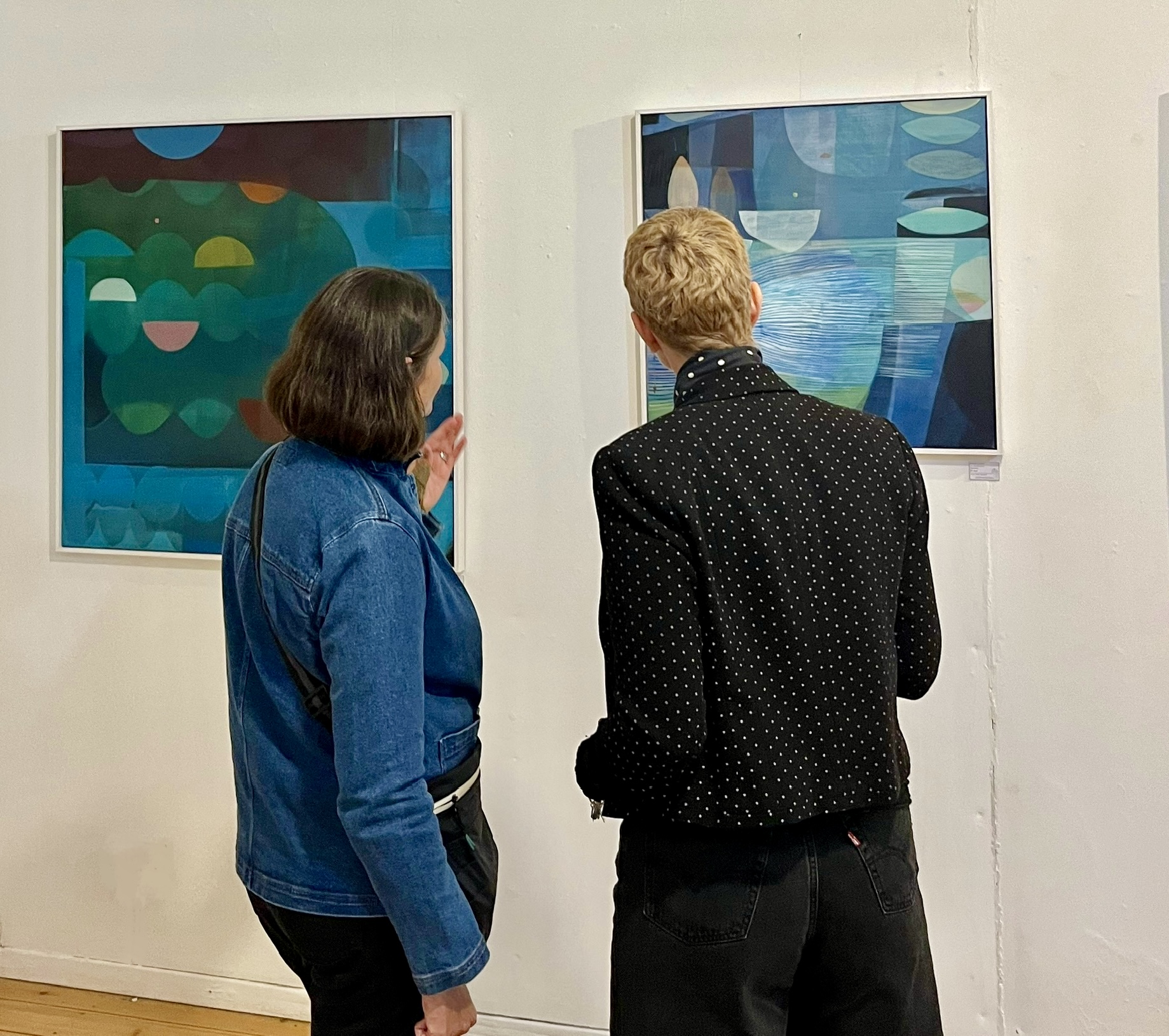 Solo Show at the Old School Gallery - Louise Body