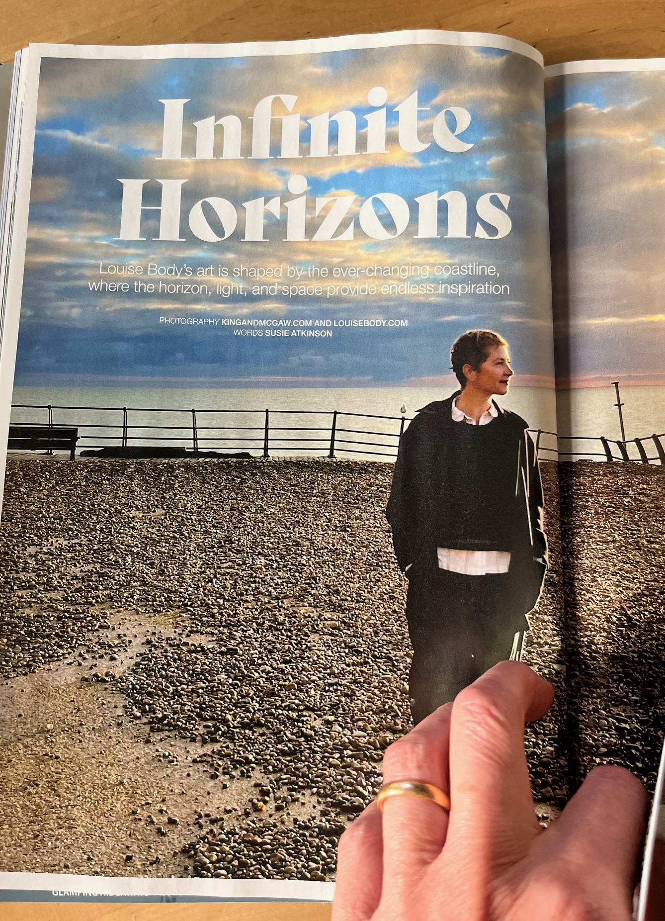 Coast Magazine Feature - Louise Body